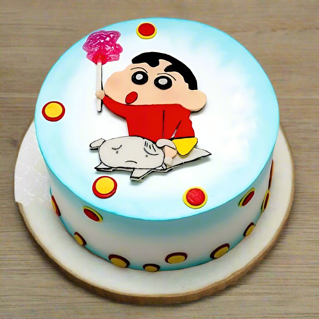 Shinchan Cartoon Cake - Fun & Tasty Cake for Kids – Doon Memories The Baker